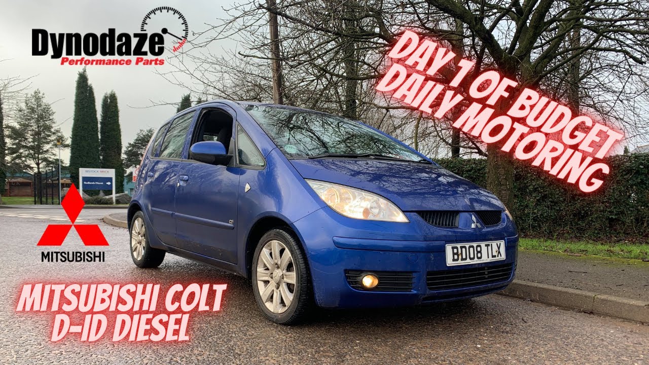 Cheap Motoring Mitsubishi Colt 1.5 Turbo Diesel - The Start - YouTube