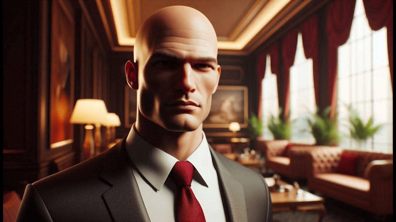 hitman fights for a lift in 5 star hotel - YouTube