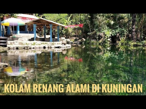 TELAGA NILAM wisata murah di Kuningan Jawa Barat - YouTube