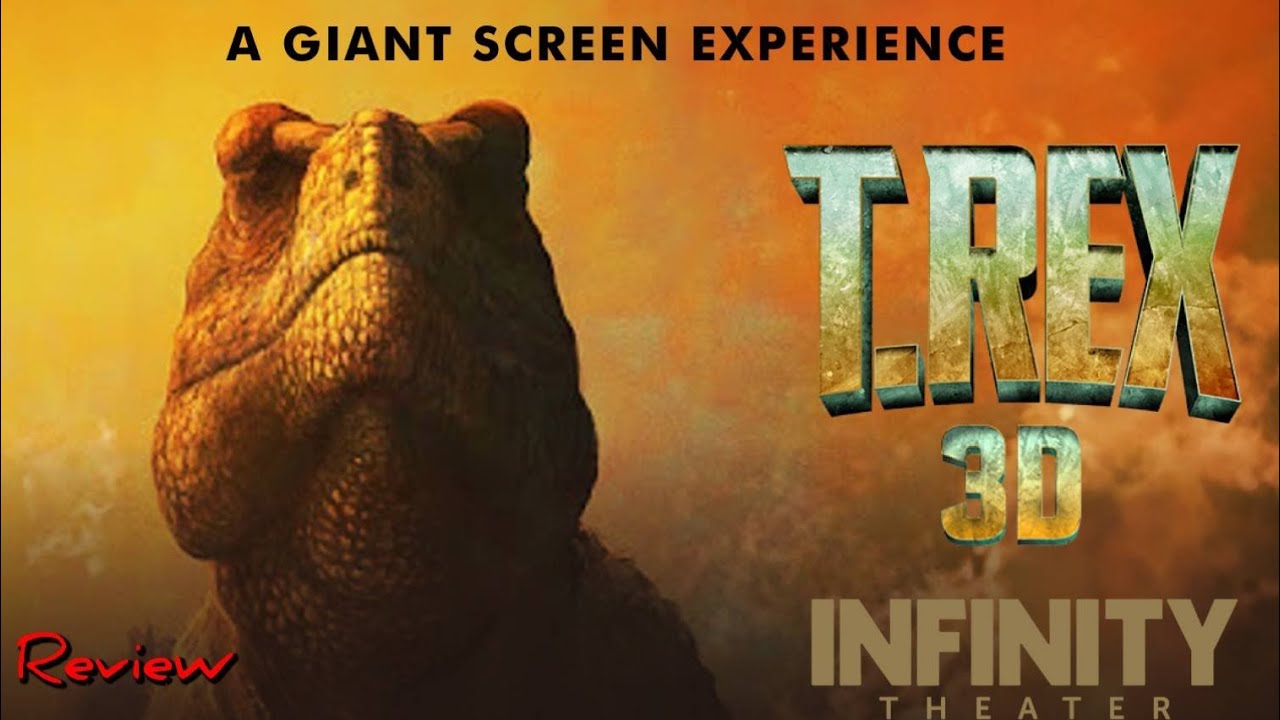 T rex 3D review - YouTube