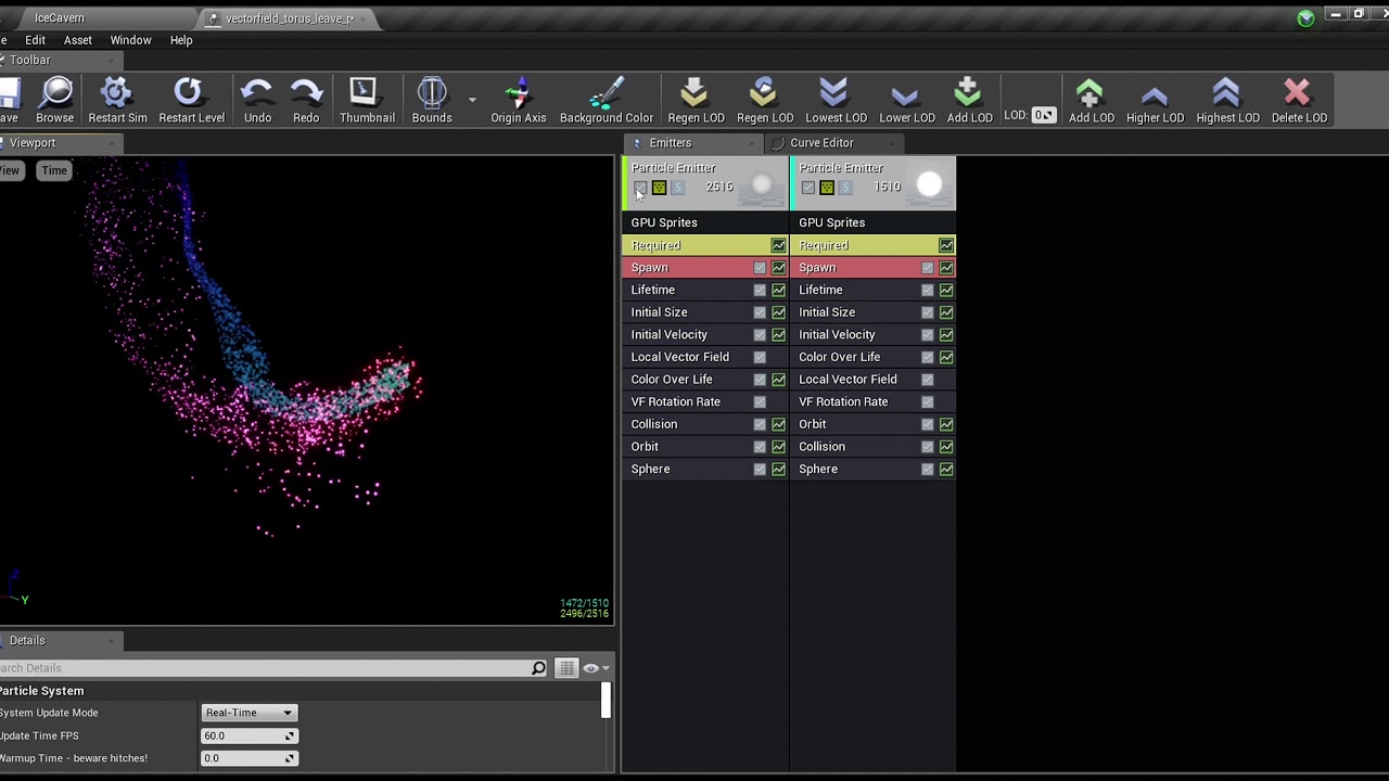 vector field animation - YouTube