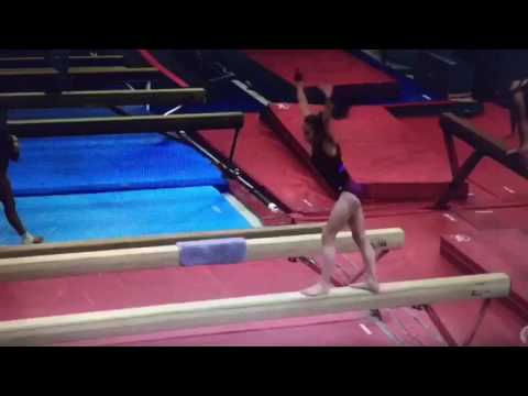 Whitney Bjerken level 9 routines 2016/2017