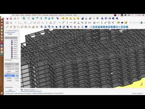 Continue designing 3d Game Engine architecture Asset FreeCAD parametric model - YouTube