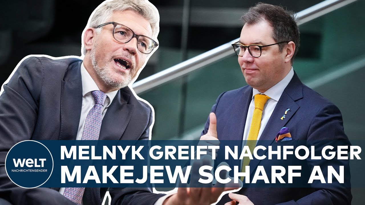 MELNYK BESCHIMPFT SEINEN NACHFOLGER IN BERLIN: Makejew solle "endlich ...