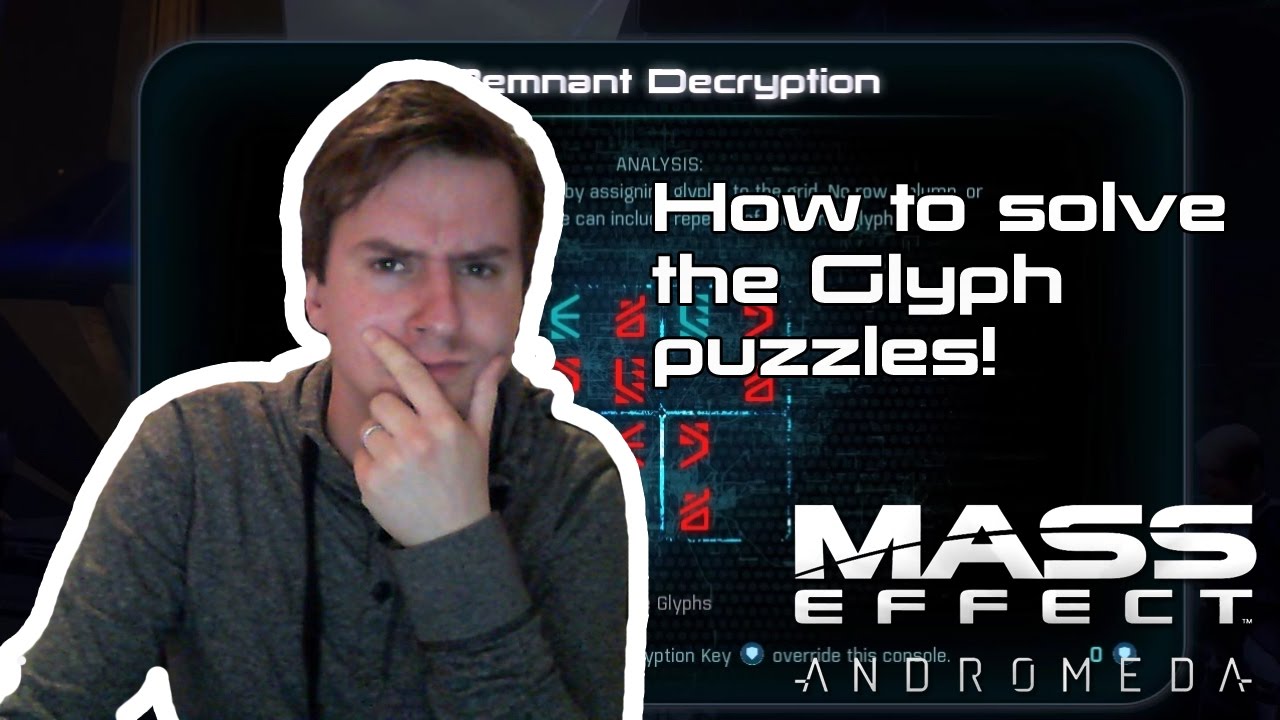 How to Solve Mass Effect Andromeda First Glyph Puzzle Eos Guide (Sudoku ...