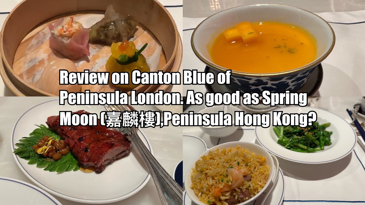 (On par with Peninsula Hong Kong?) Review on Canton Blue Cantonese ...