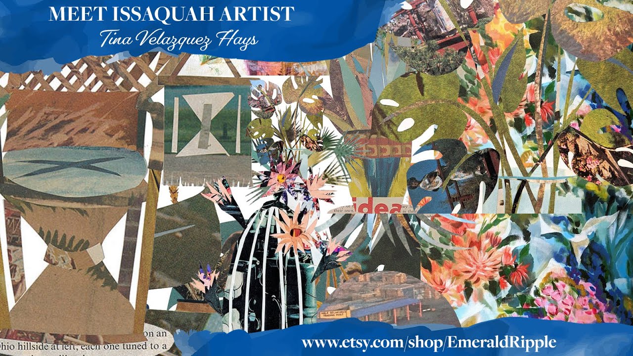 Meet Issaquah Artist: Tina Velazquez Hays (Art in Motion) - YouTube