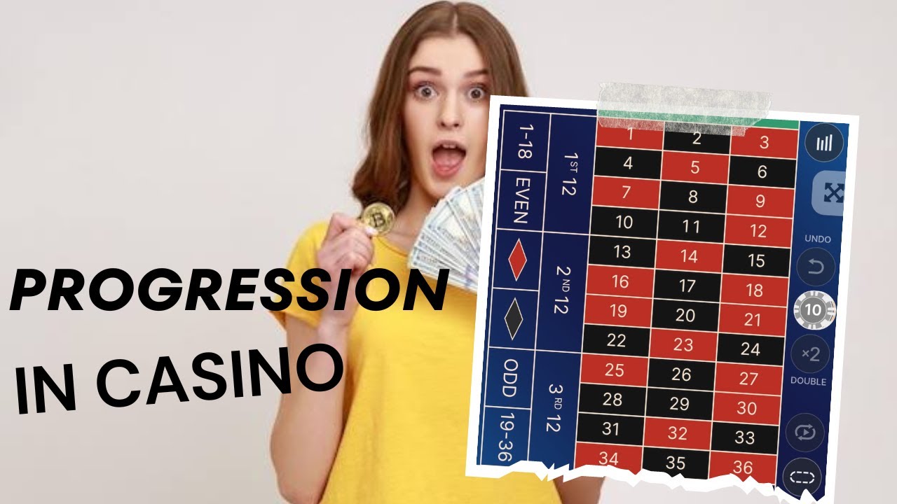 how to progression on roulette or casino this video teach you - YouTube