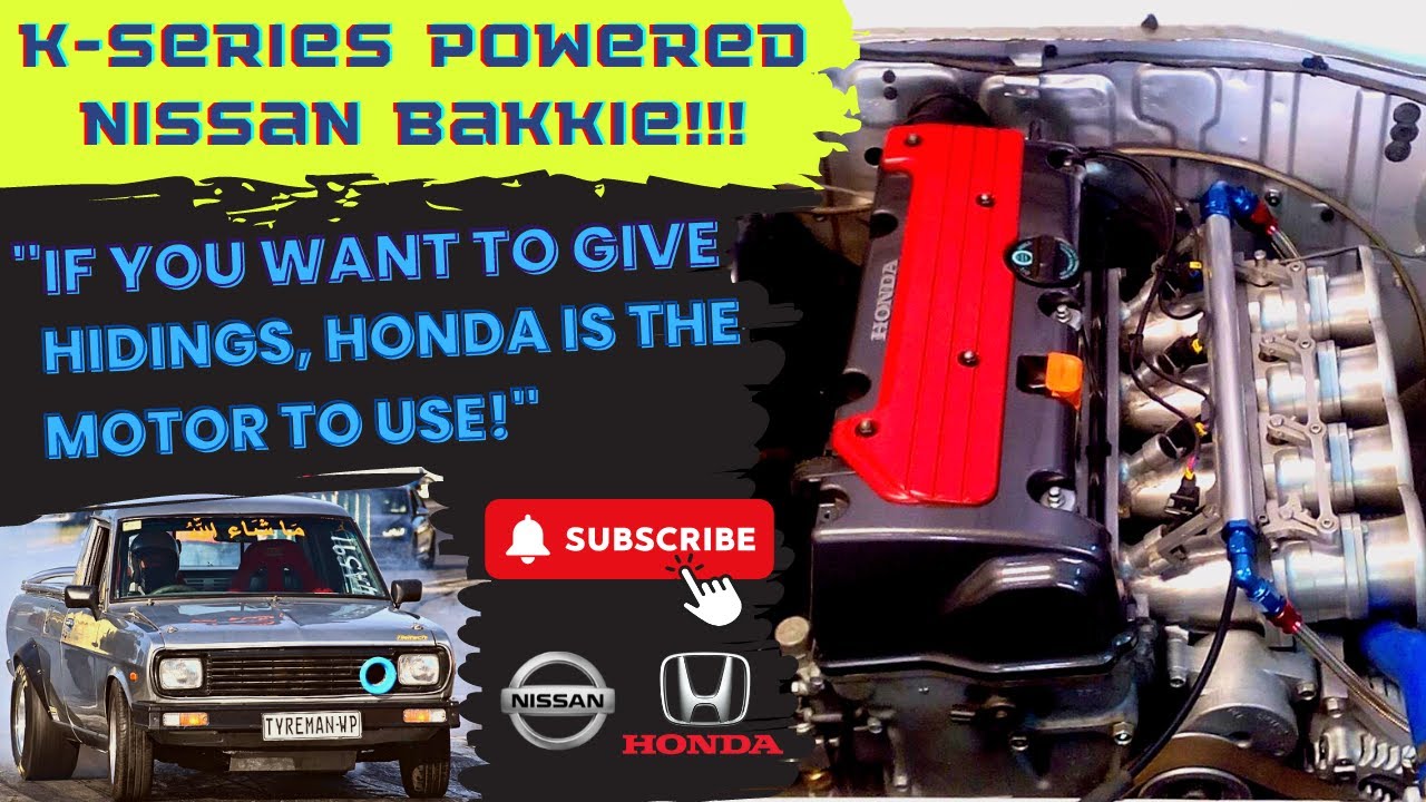 How to make a NISSAN FAST - Slap a HONDA K series motor in it! Tyreman ...