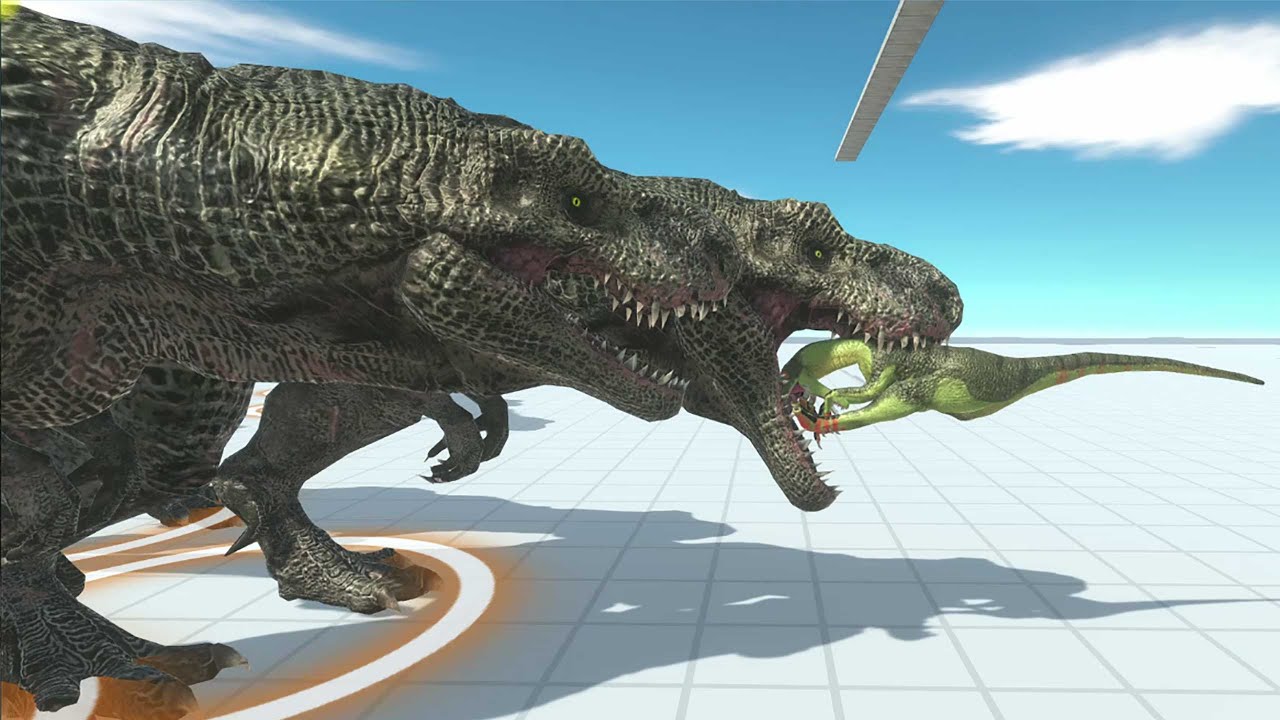 ARBS T-REХ TEAM In A Deadly Battle!- Animal Revolt Battle Simulator ...