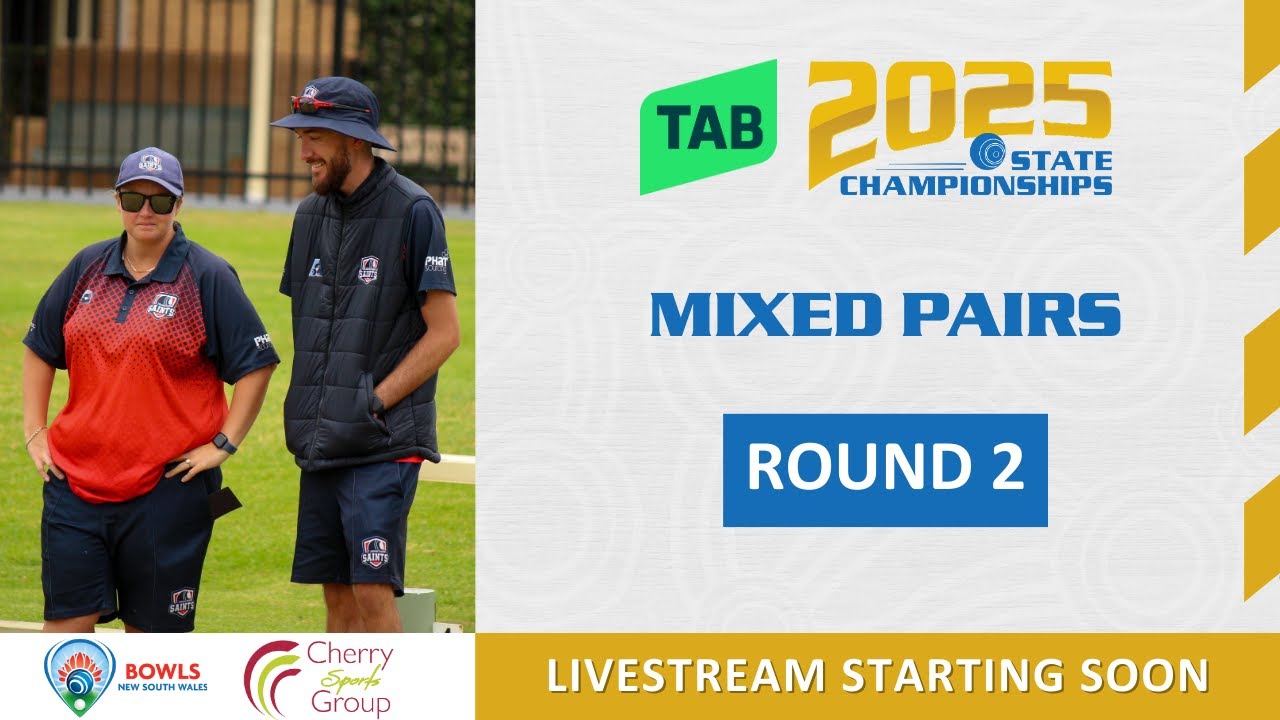 📺 LIVE | TAB State Championships | Mixed Pairs - Round 2 - YouTube