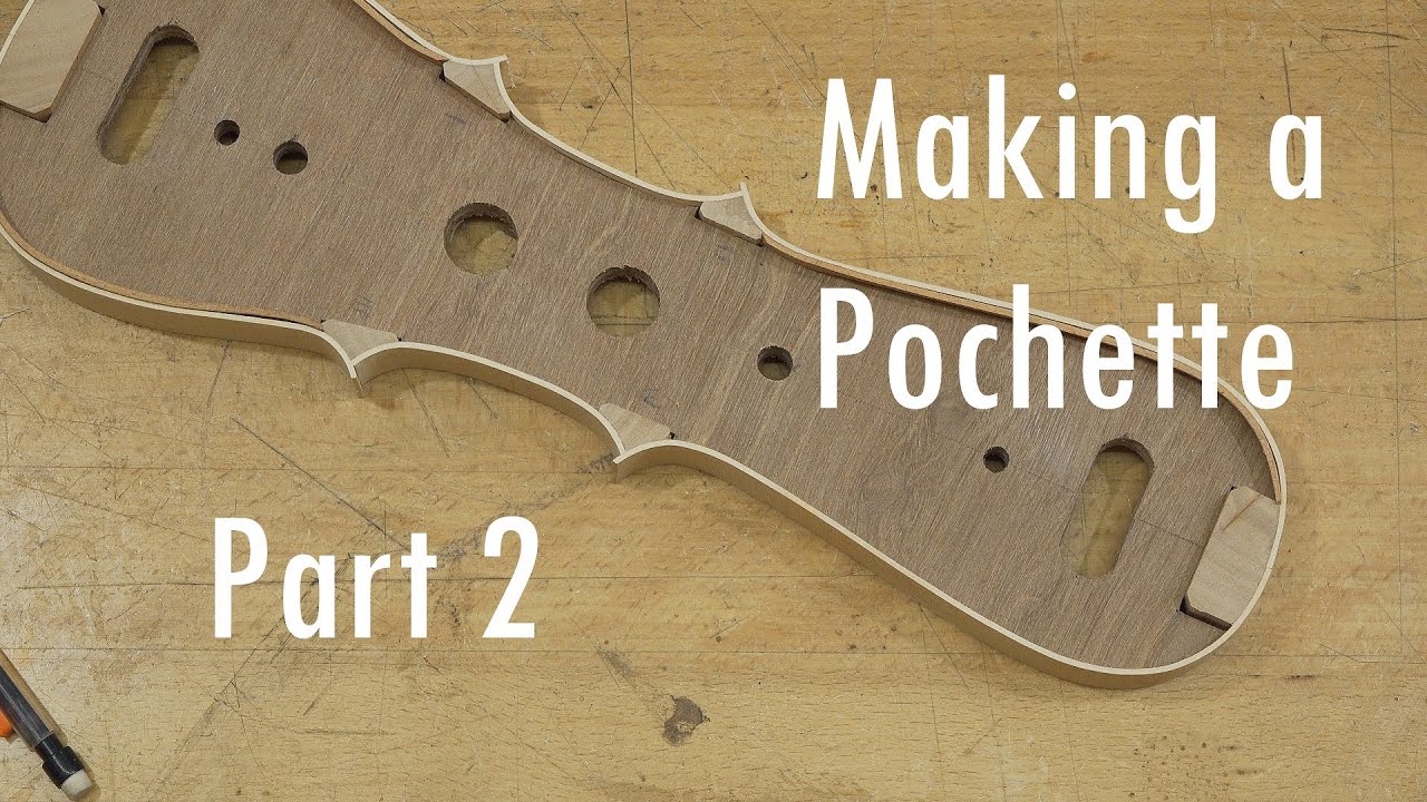 Making a Pochette - Part 2 - The blocks, ribs & linings - YouTube