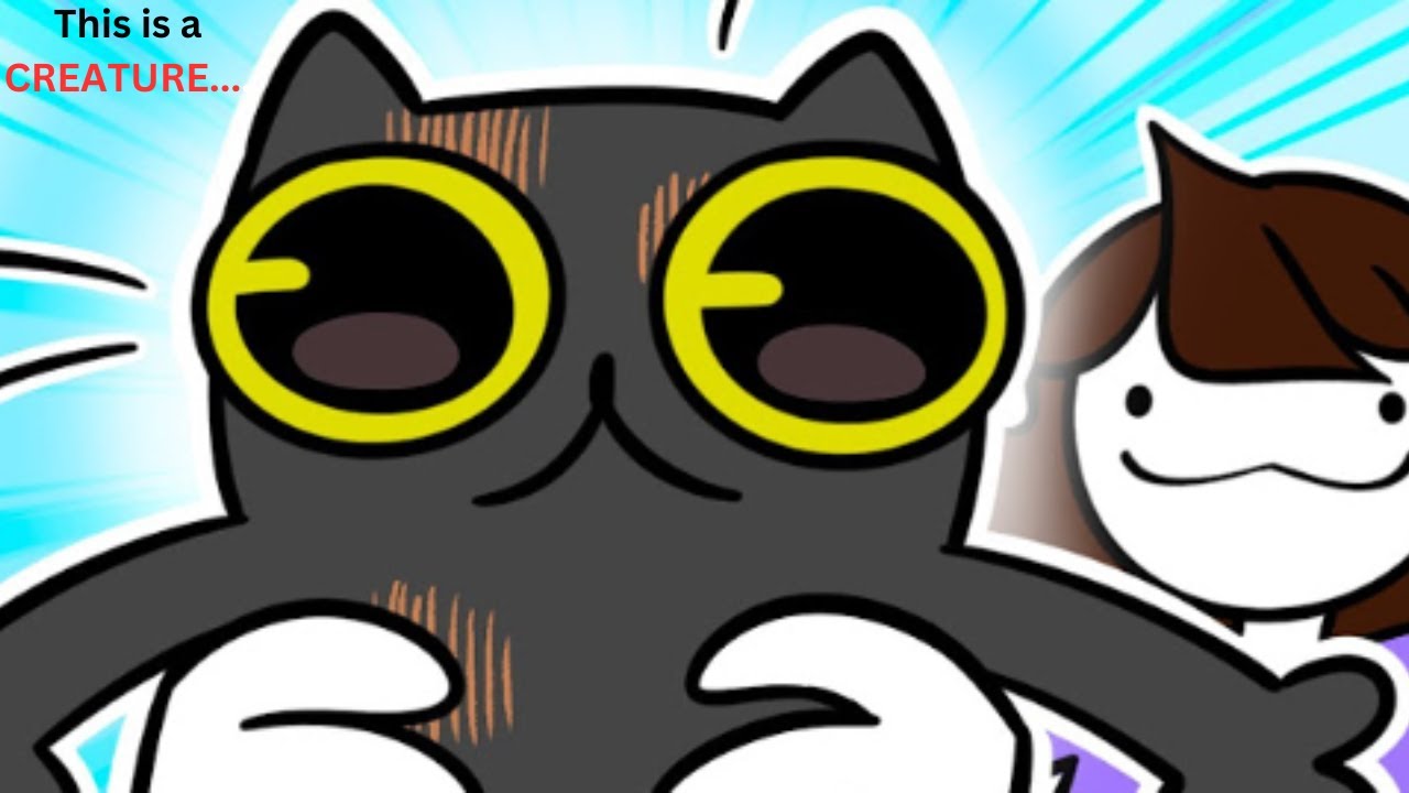 Jaiden's CAT is A CREATURE. - YouTube