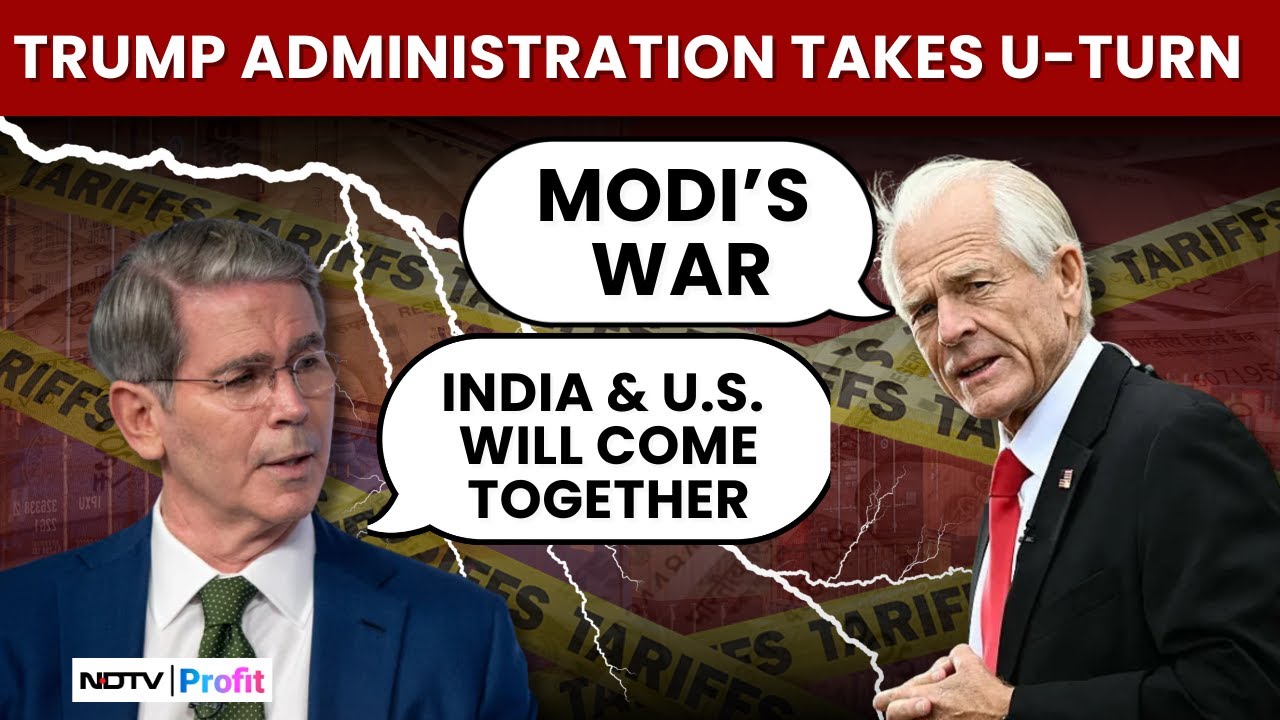 Navarro Labels Russia-Ukraine War As 'Modi's War' | Scott Bessent ...