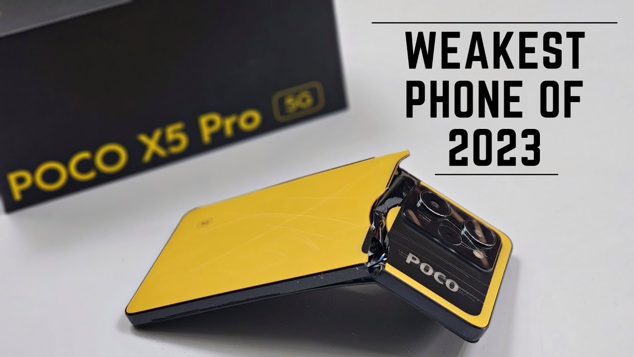 POCO X5 Pro 5G is a Joke - Durability & Bend Test ! - YouTube