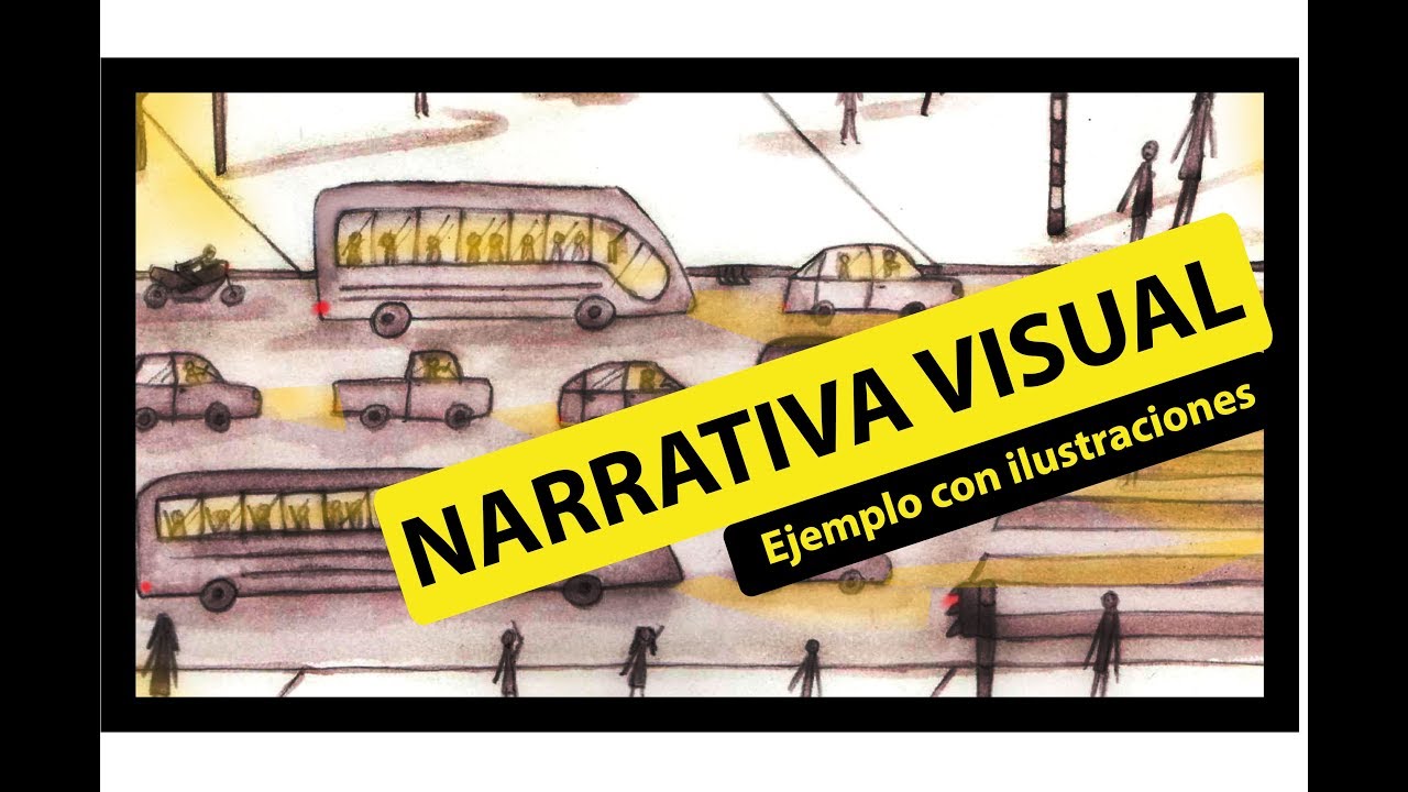 NARRATIVA VISUAL Ejemplos con ilustración!! 👽👽 - YouTube