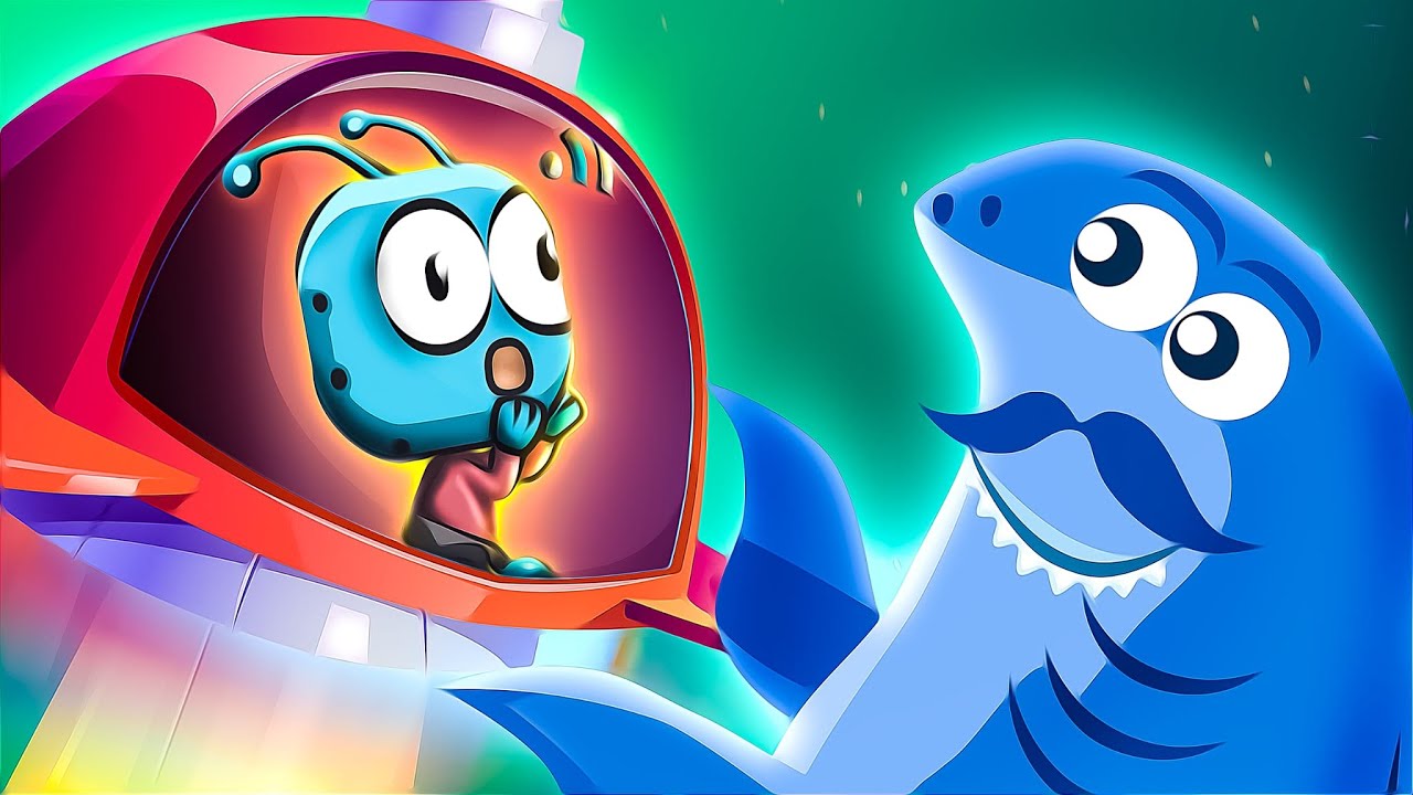Baby Shark | Kids Song & Nursery Rhymes | Little Aliens - YouTube