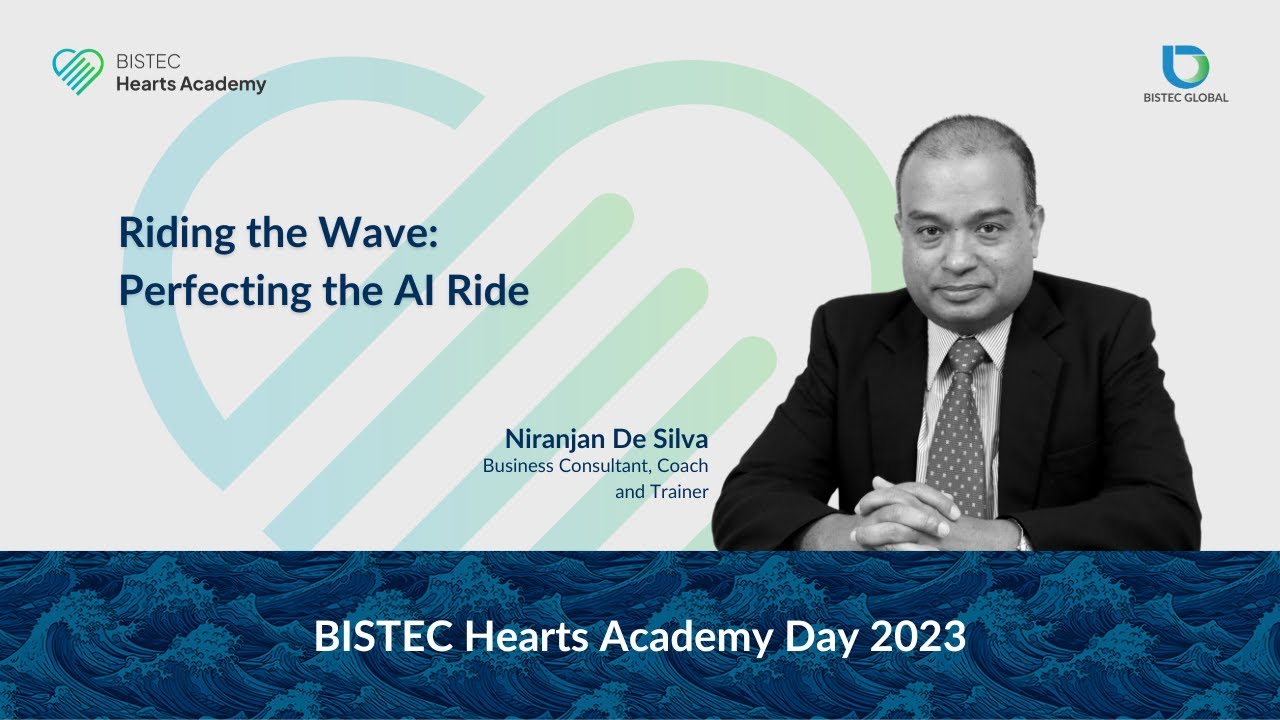 Niranjan De Silva - Riding the Wave: Perfecting the AI Ride - YouTube