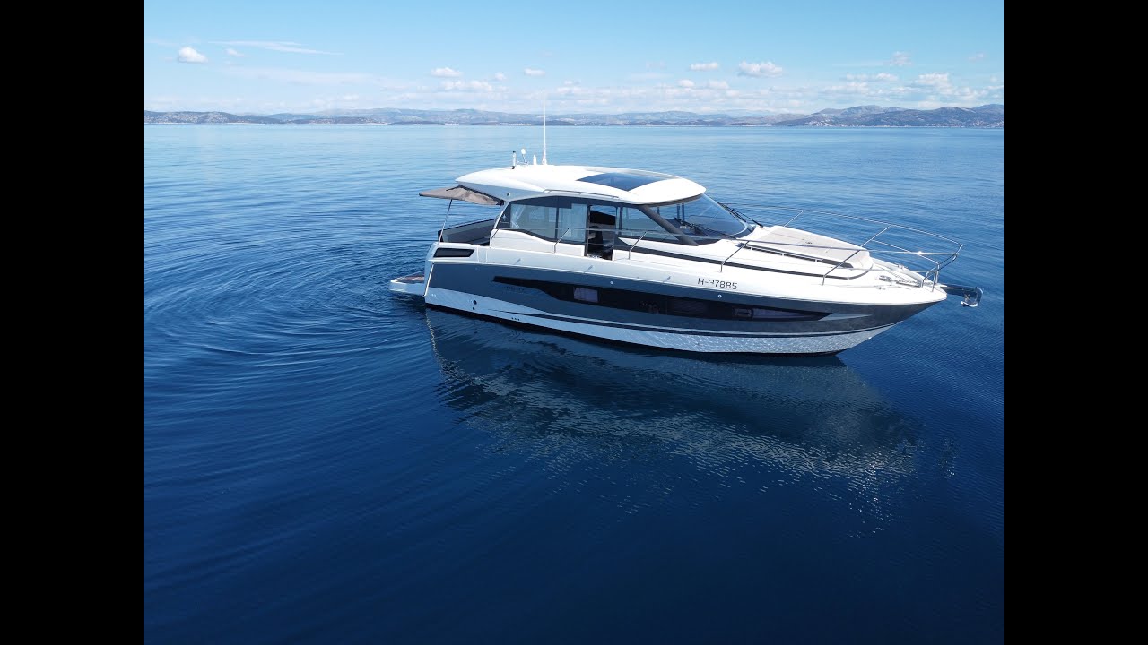 JEANNEAU NC 37 ON SALE SEA TRAIL (ENGINE,STEERING,AUTOPILOT PERFOMANCE ...