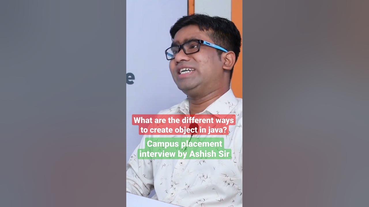 What Are The Different Ways To Create Object In Java Object Class Interviewtips Ashish Sir