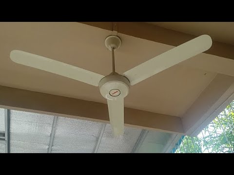 56" SANYO CEILING FAN (after restoration) info lengkap di deskripsi ...