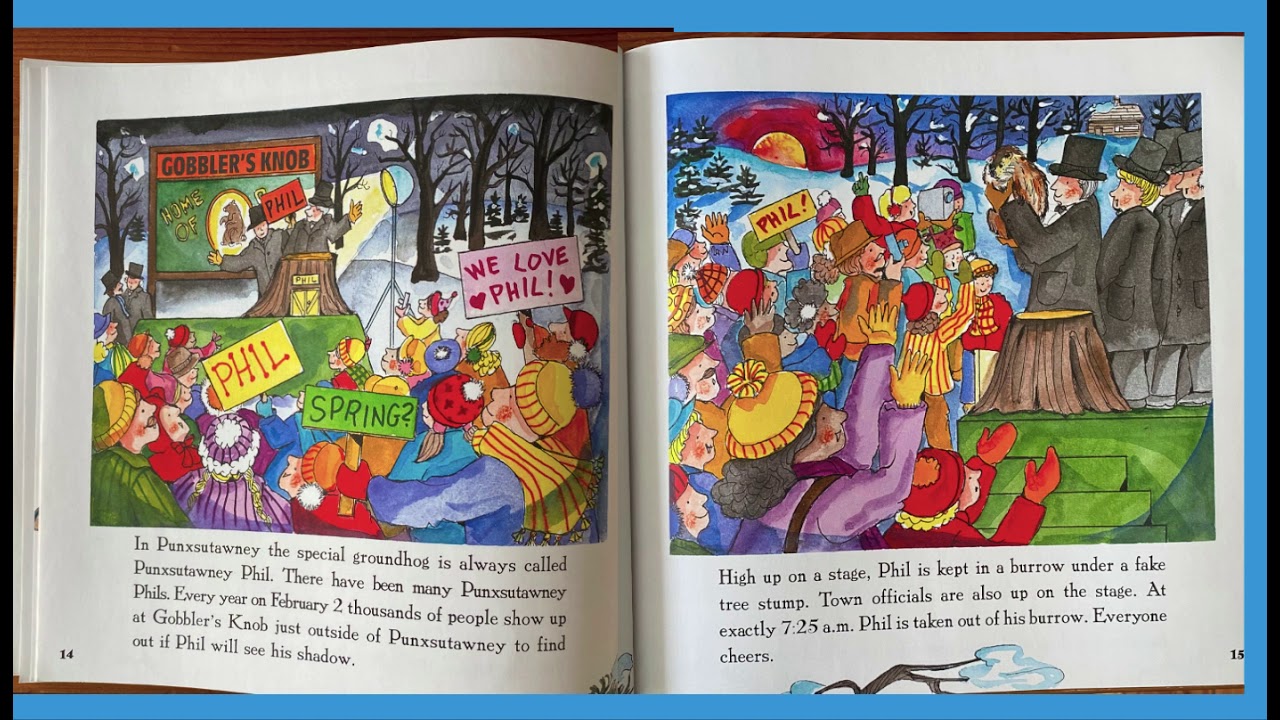 Groundhog Day by Gail Gibbons (read by Mrs. Frey) - YouTube