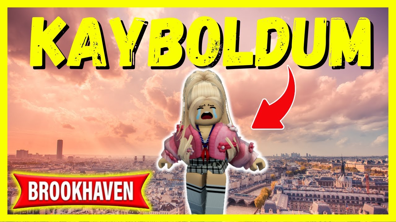 😥KAYBOLDUM YALNIZ KALDIM🛬ROBLOX Brookhaven🏡RP - YouTube