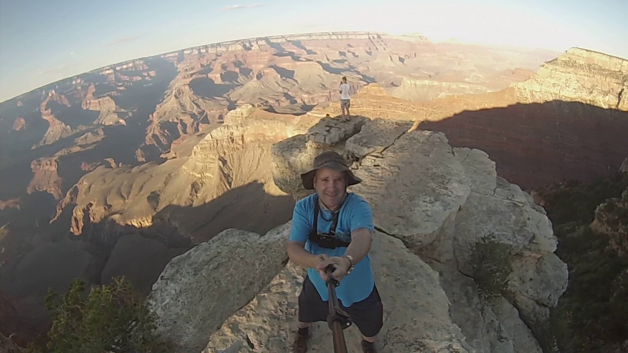 overcoming my fear of heights in the grand canyon - YouTube