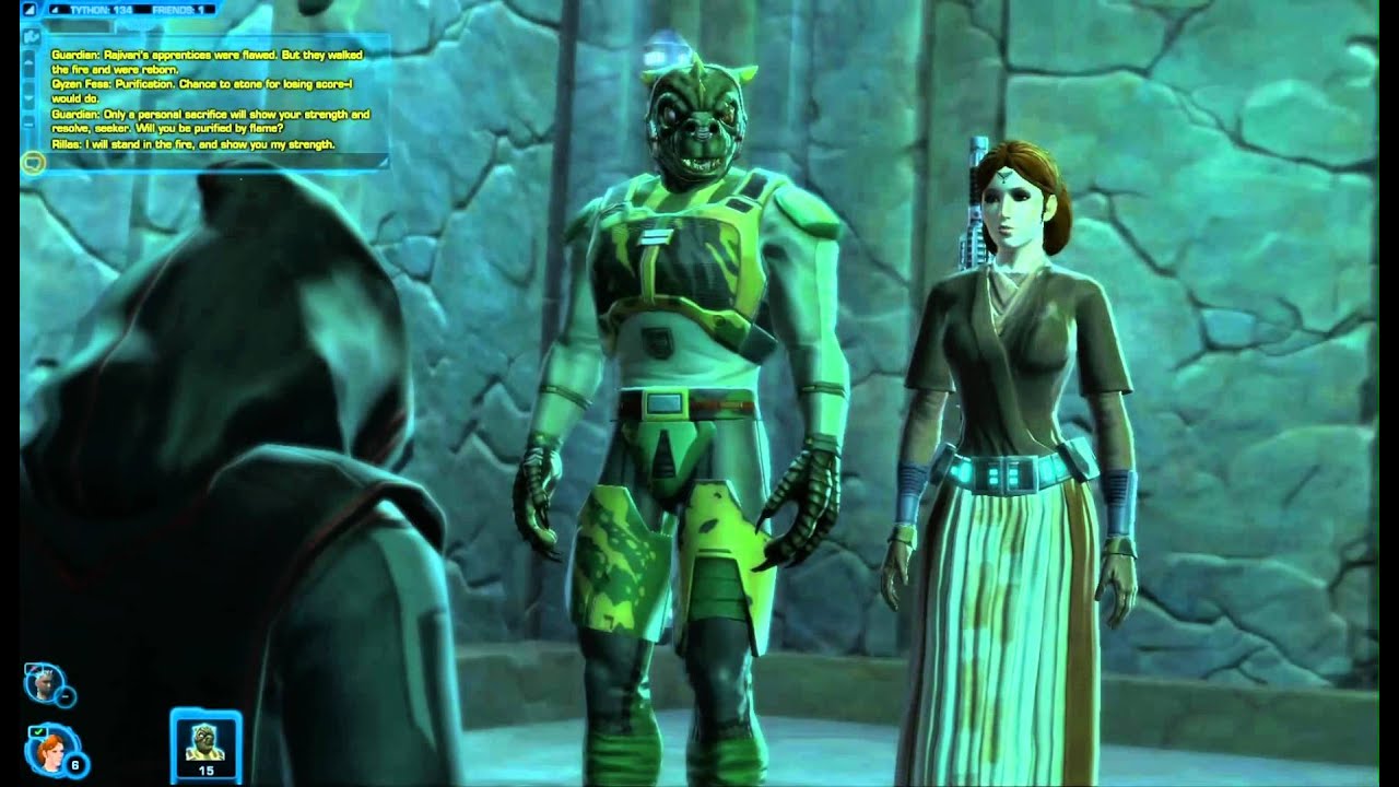Star Wars The Old Republic - Story Mode: Rajivari's Legacy 02 - YouTube