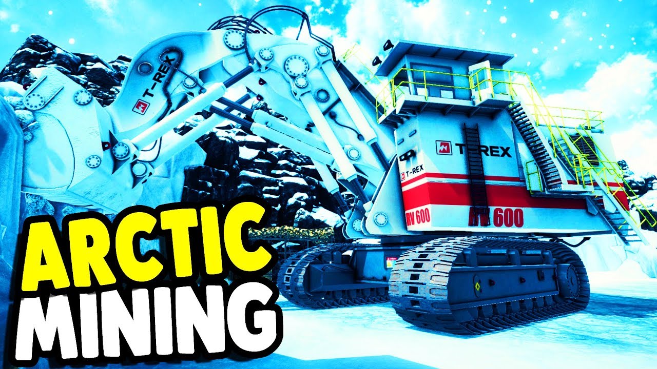 HUGE Arctic Mining DIGGER & NUKE MINING | Giant Machines 2017 Gameplay ...