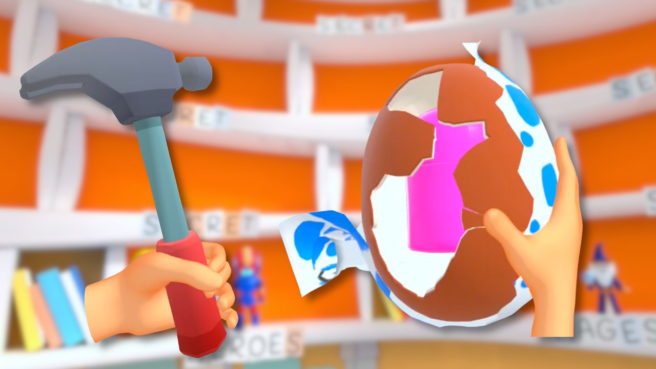 Finding SECRET Easter Eggs in VR - Toy Master VR - YouTube