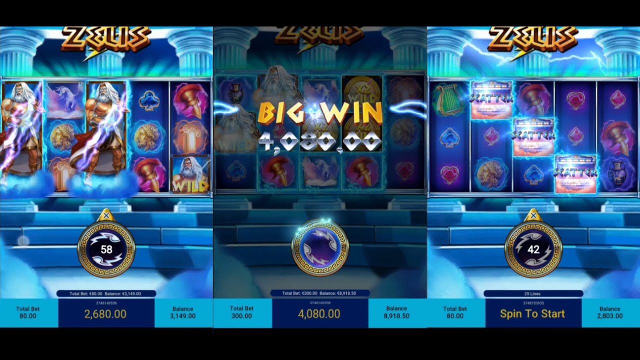 OMG!!! | BIG WIN | FREE SPIN | ZEUS | SPADE GAMING - YouTube