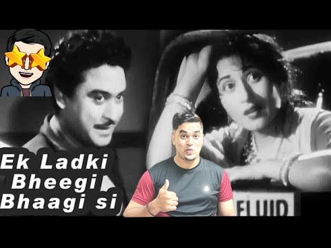 Reaction on Ek Ladki Bheegi Bhaagi Si | Kishore Kumar | Madhubala | S.D. Burman | Rain Song | #22