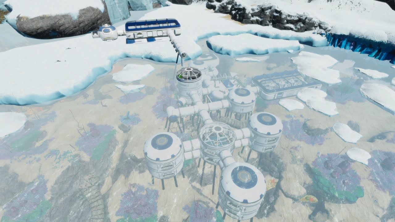 Below zero creative build - 6 person habitat - YouTube