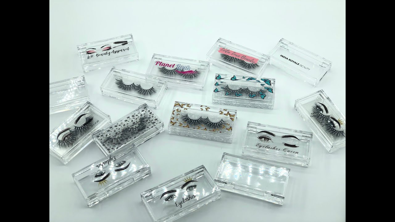 Clear Lashes Case|Butterfly Eyelash Box|Custom Your Own Box With Logo ...