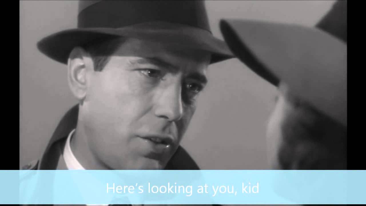05 Here's looking at you, kid - YouTube