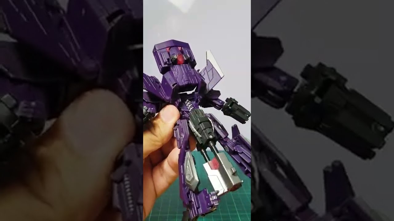 Quick and Easy Transformers Generations Shockwave Alternate Modes..so ...