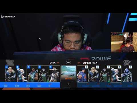 PRX v DRX Map 2 Breeze Afreeca - YouTube