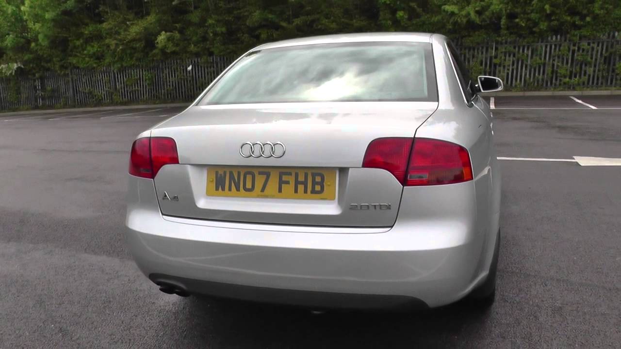 Audi A4 Se tdi 140 U12590 - YouTube