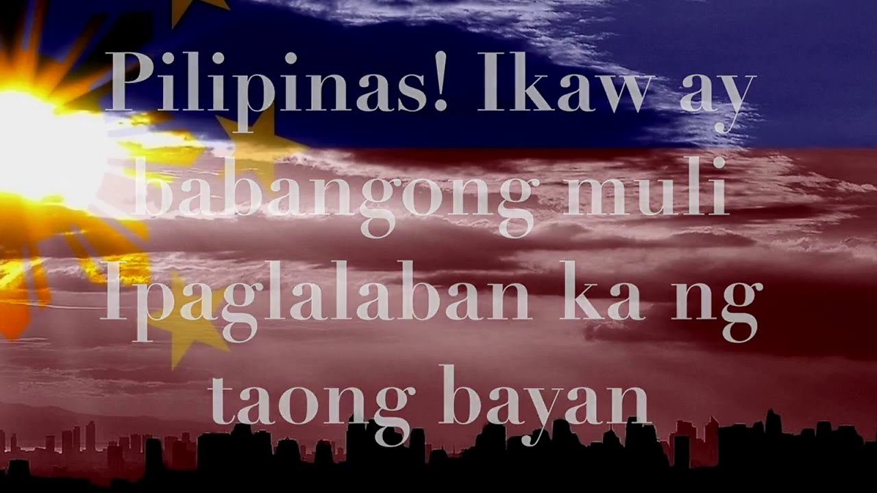 Song for our country Philippines - PILIPINAS (Lyrics & voice by: Fritz ...