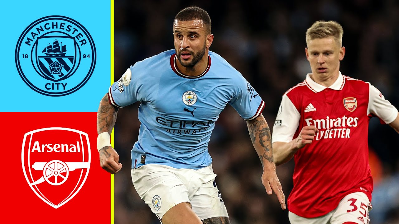 RETURN OF THE TREBLE WINNERS! | Man City v Arsenal | Community Shield ...