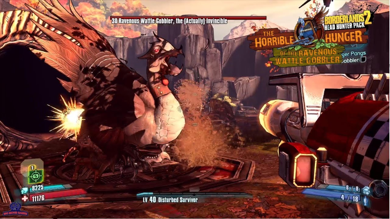 Borderlands 2 The Horrible Hunger of the Ravenous Wattle Gobbler - YouTube