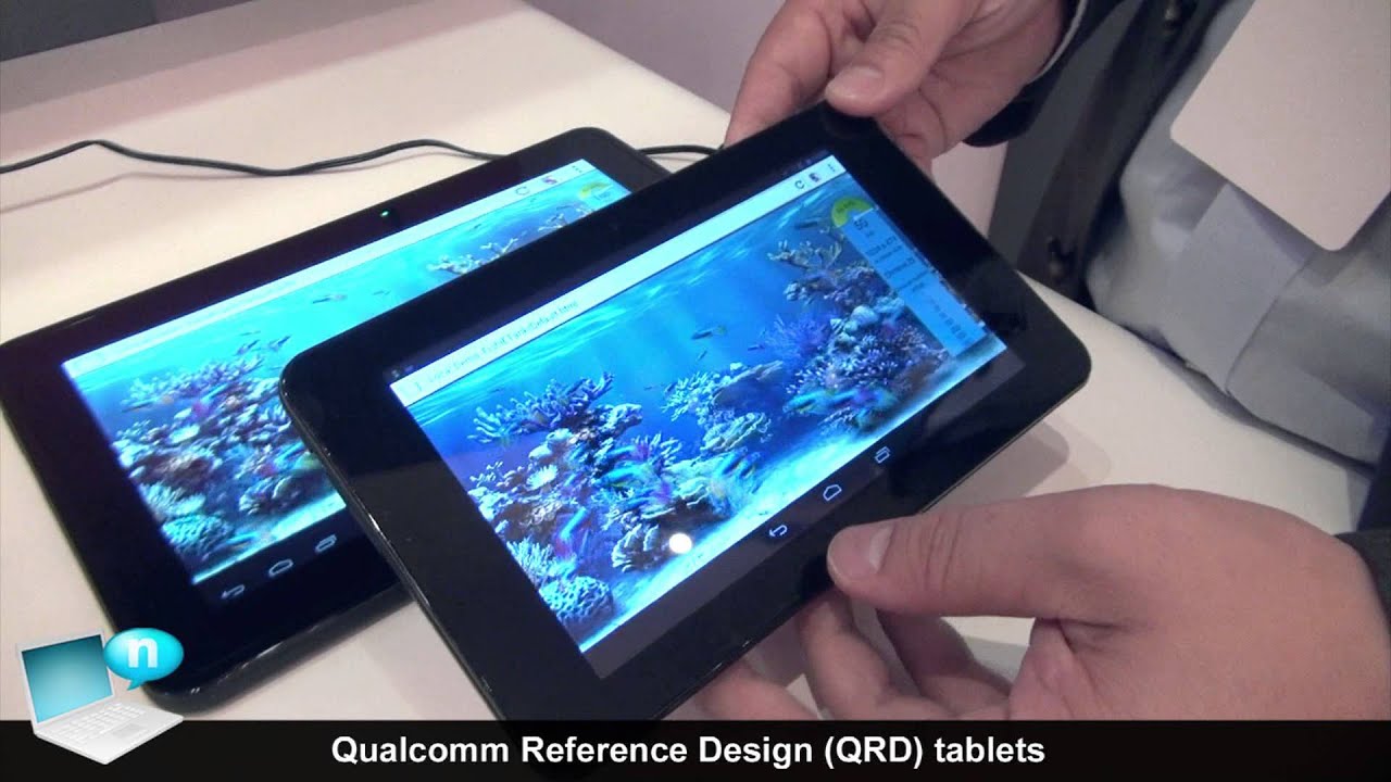 Tablet Qualcomm Reference Design QRD with Snapdragon 400 - YouTube