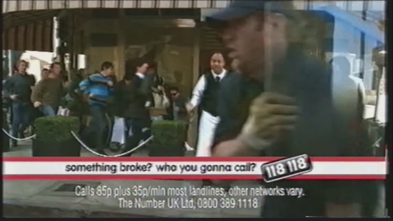 118 118 Ghosbusters Ad 2010 - YouTube