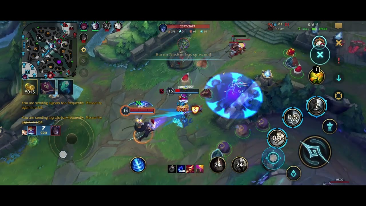 My Wild Rift rapid fire gameplay. - YouTube