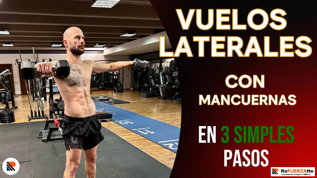Tutorial, Aprende a hacer VUELOS LATERALES ¡Define tus Hombros! 💪🔥 ...