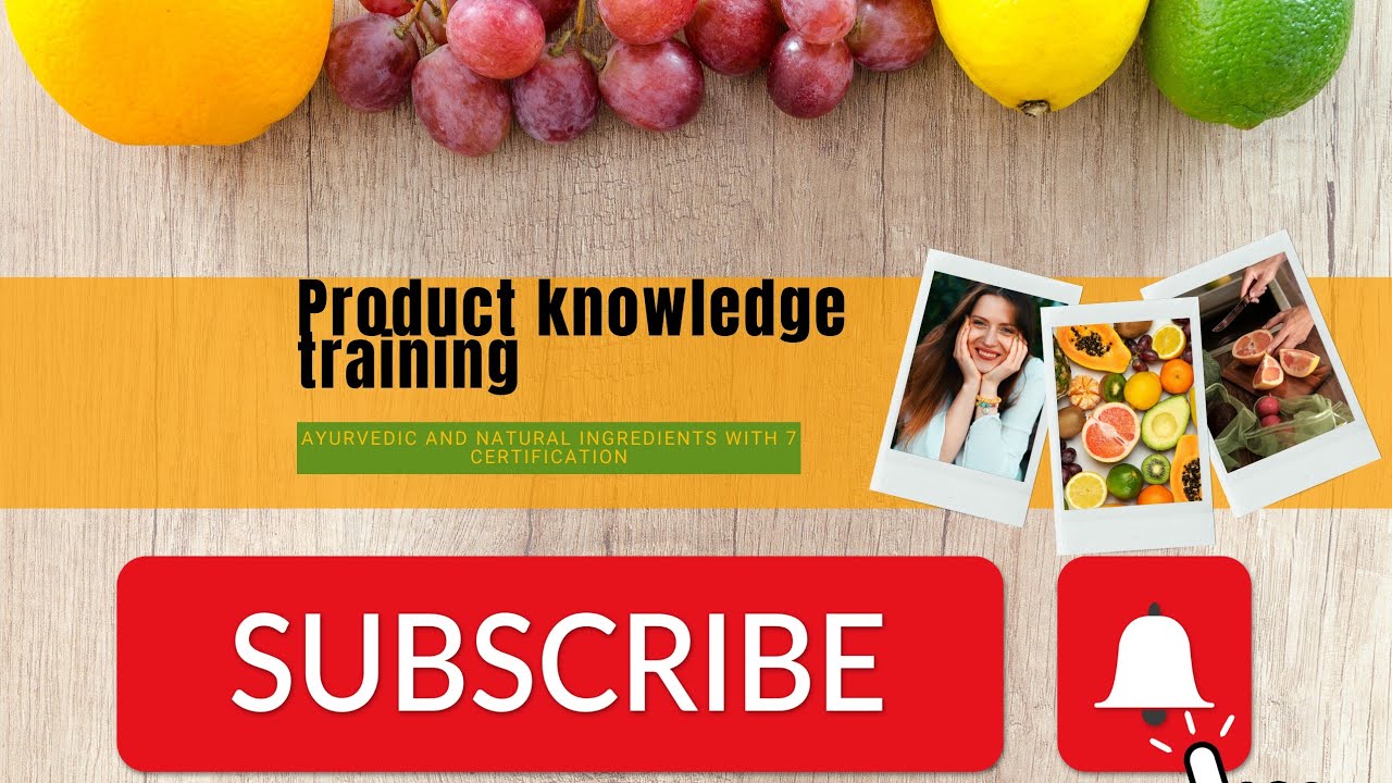 Complete product knowledge training 🌿@jrnytoselfdiscovery - YouTube