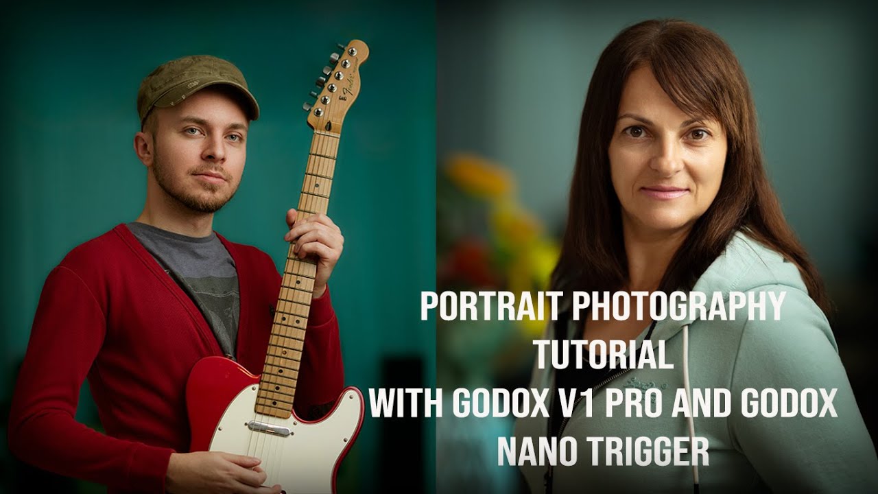 Godox V1 Pro and Nano Trigger Portrait Tutorial Step by Step - YouTube