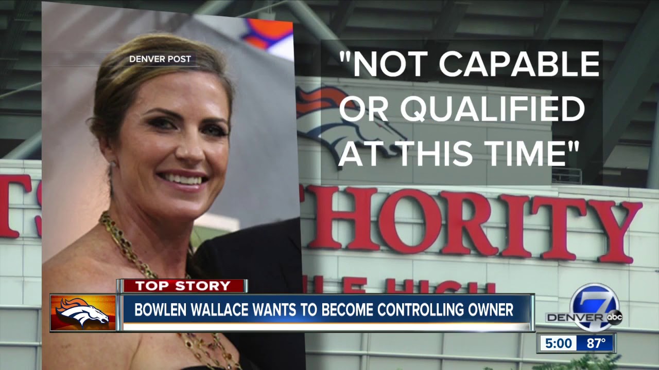 Beth Bowlen Wallace throws hat in Broncos ownership ring - YouTube