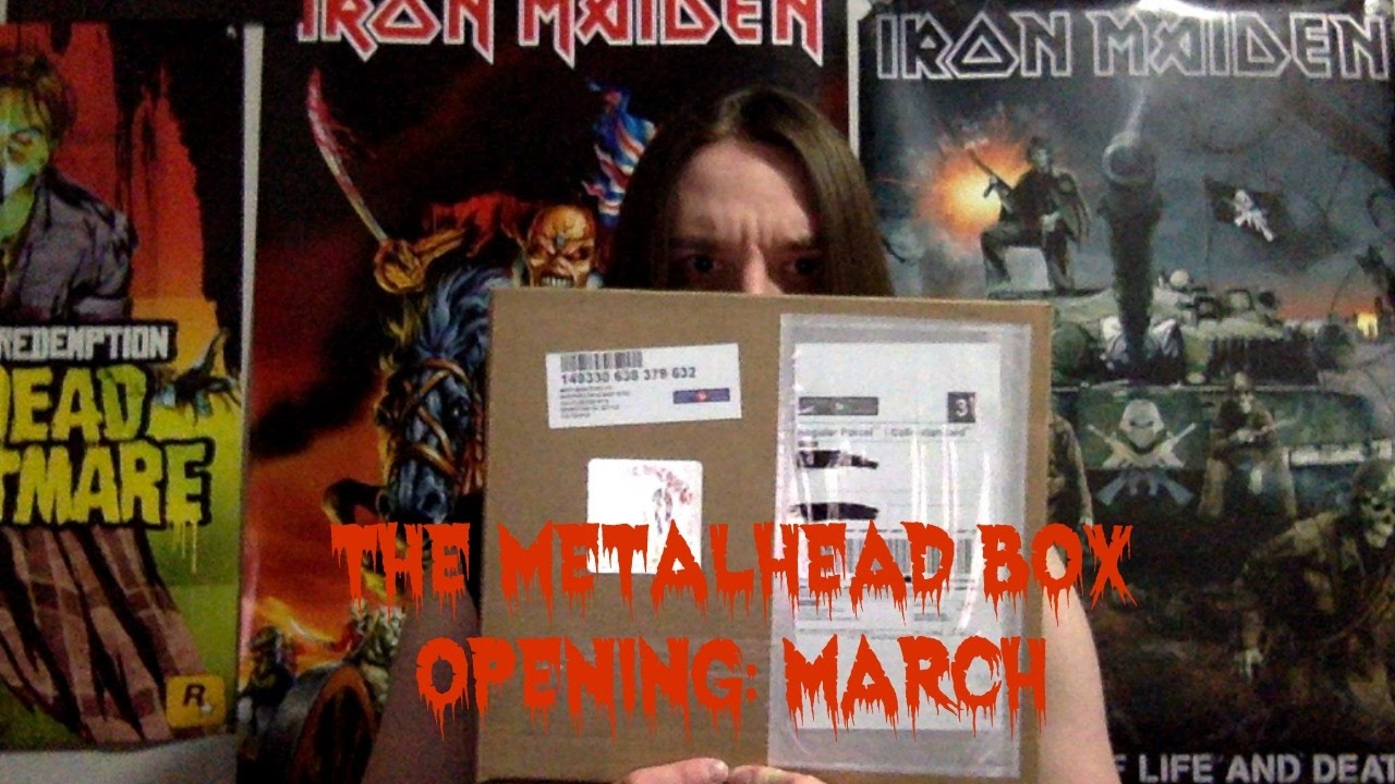 The Metalhead Box Opening: March - YouTube
